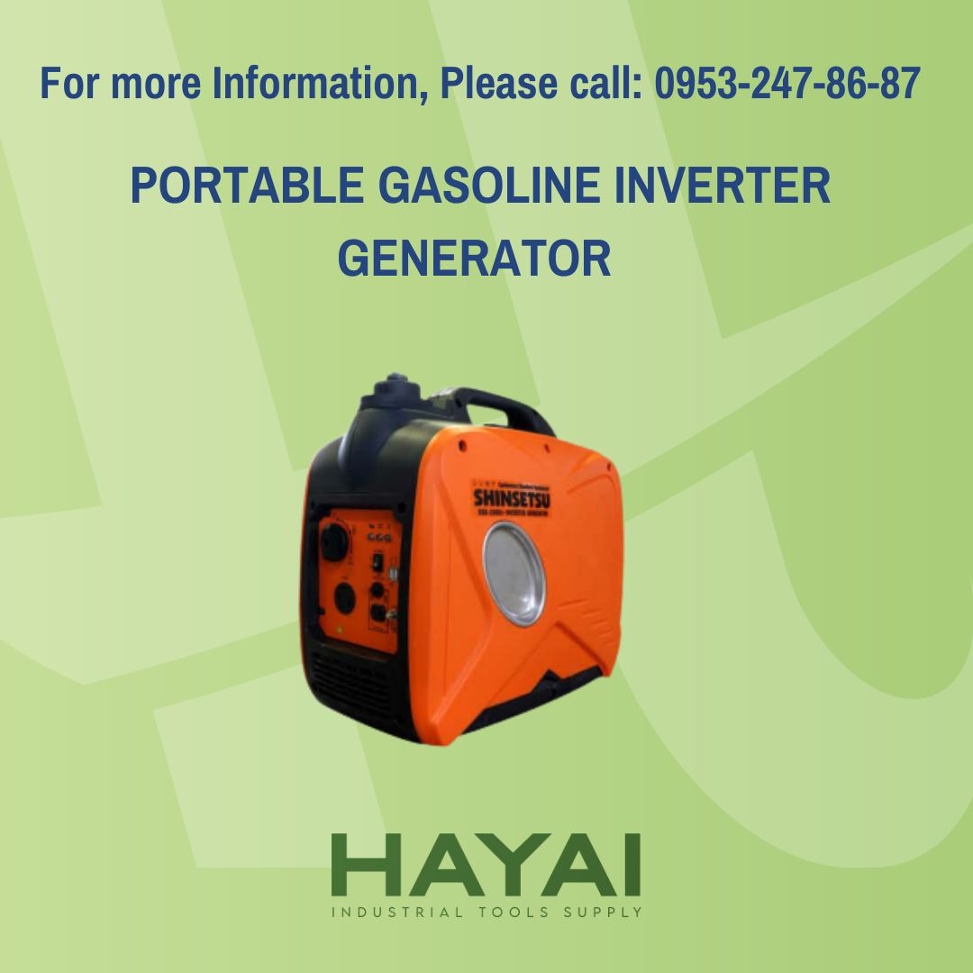 PORTABLE GASOLINE INVERTER GENERATOR, Commercial & Industrial ...