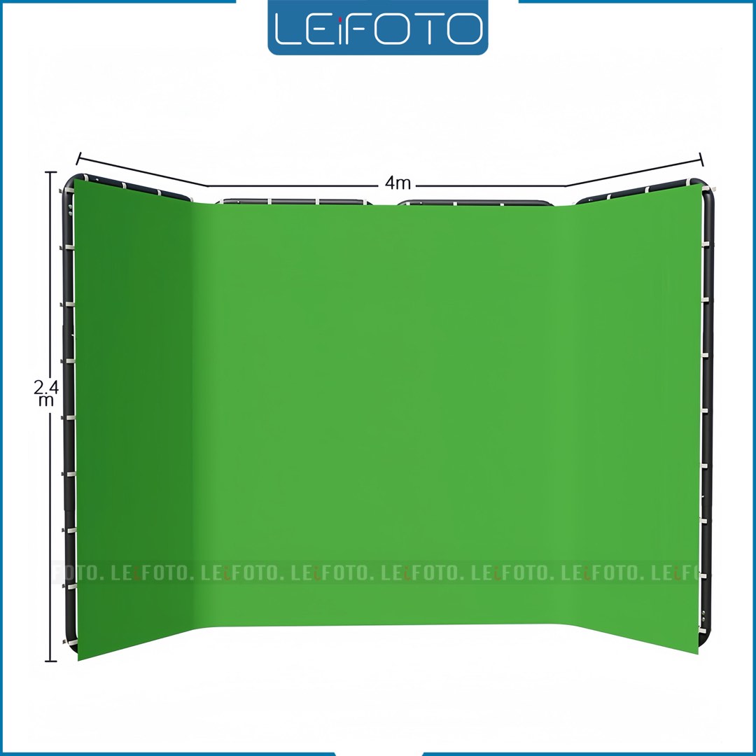 Portable Large Chromakey Green Screen Backdrop with Stand Photography ...