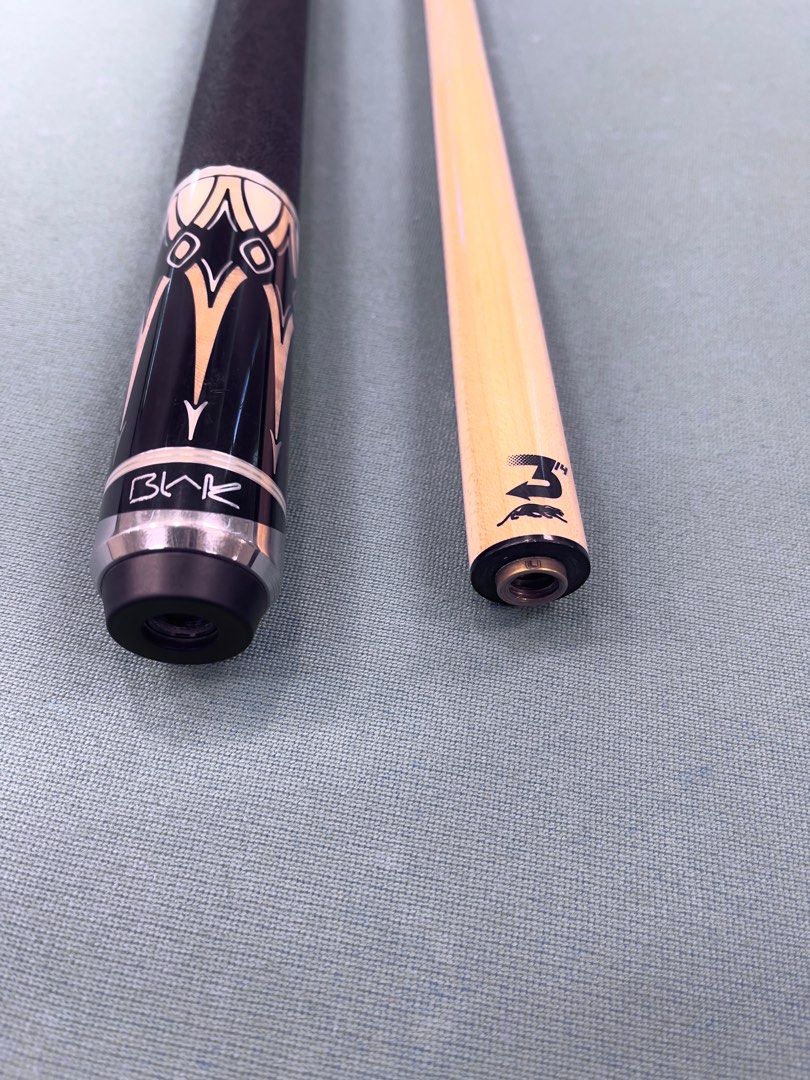 Predator Blak 4-5 cue butt with 314-3 cue shaft, Sports Equipment ...