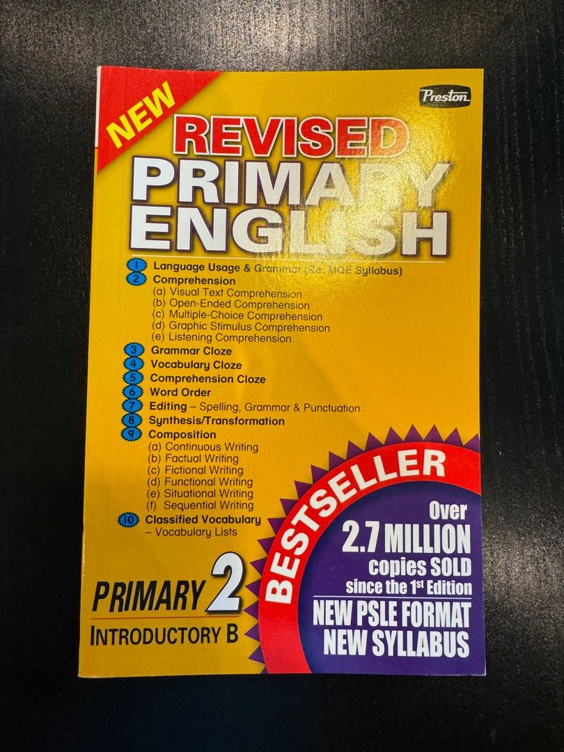 Preston Revised Primary English P2, Hobbies & Toys, Books & Magazines ...