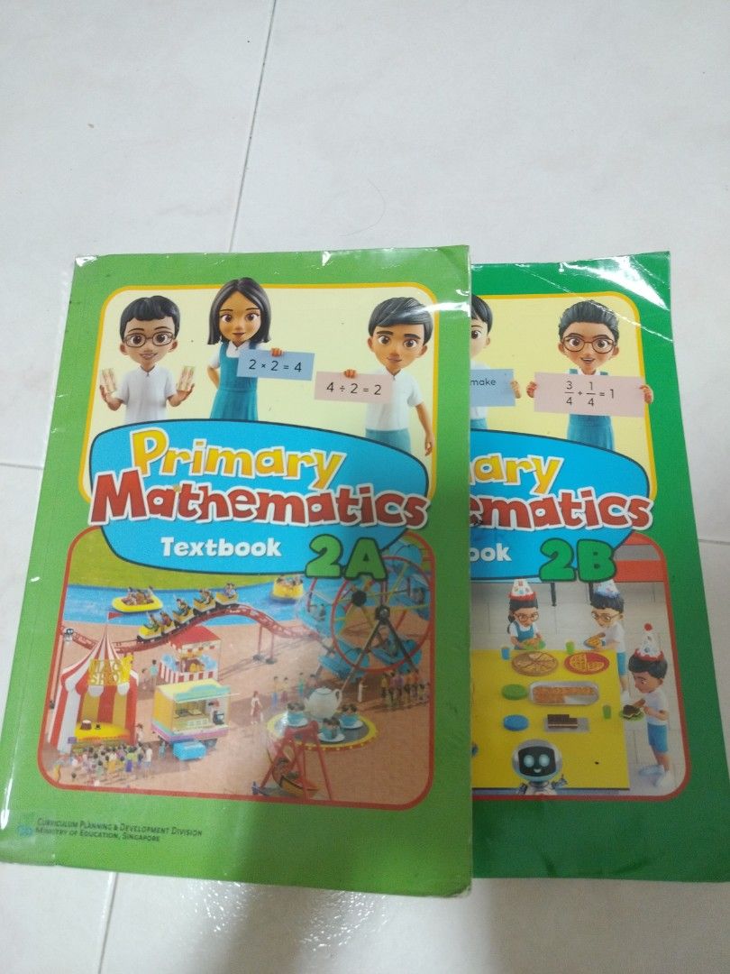 Pri 2 Math textbook, Hobbies & Toys, Books & Magazines, Textbooks on Carousell