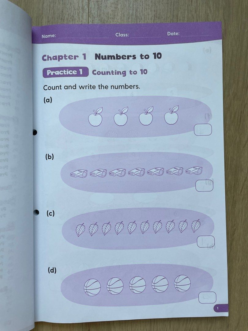 Primary 1 math practice book 1A star publishing, Everything Else on ...