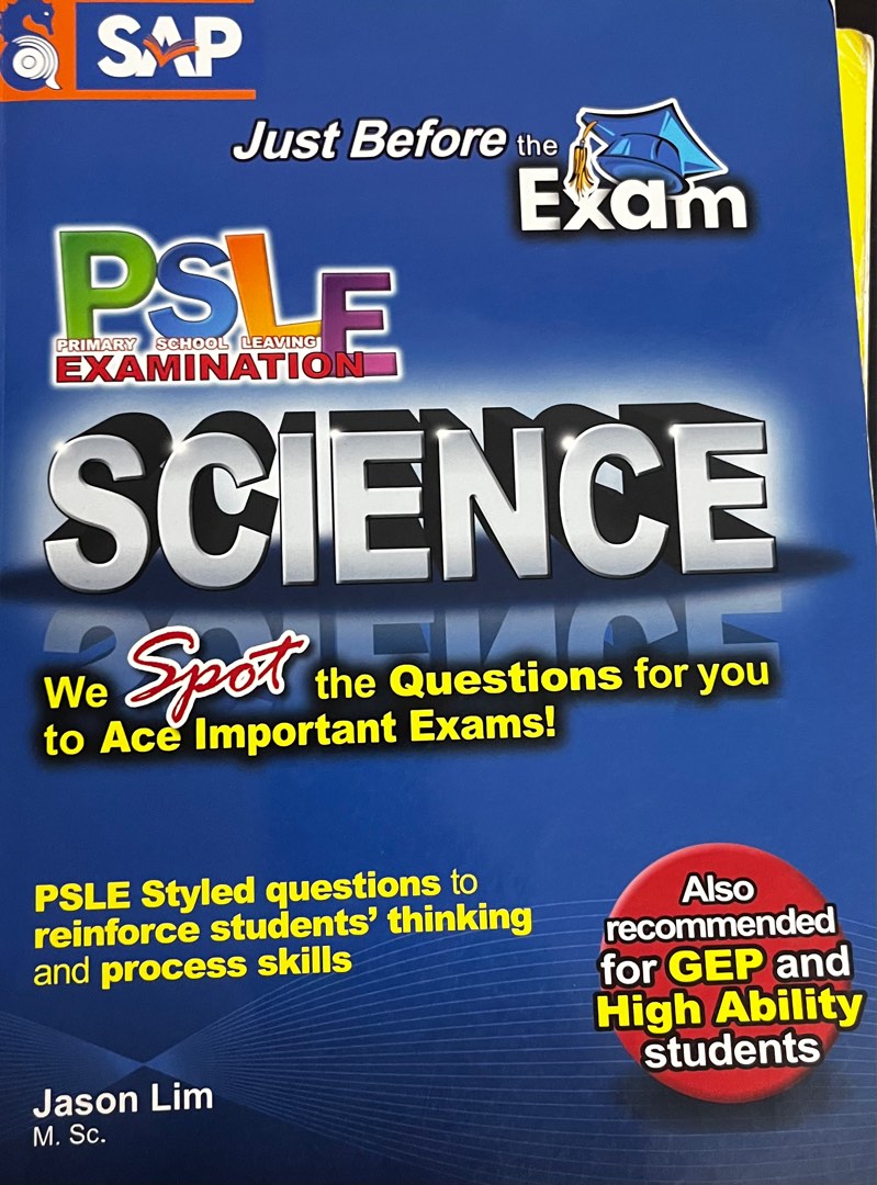 PSLE Science workbook, Hobbies & Toys, Books & Magazines, Assessment ...