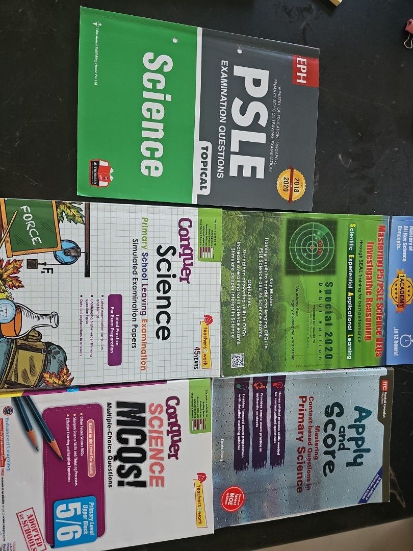 Psle Utimate Science Guide + accessment books to prepare for PSLE ...