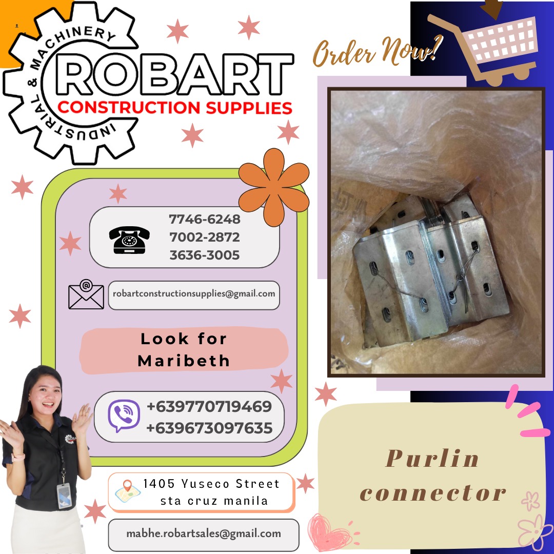 purlin connector, Commercial & Industrial, Construction Tools ...
