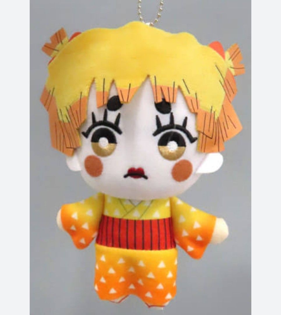[RARE] DEMON SLAYER MAKEUP PLUSH TANJIRO, INOSUKE, ZENITSU, Hobbies ...