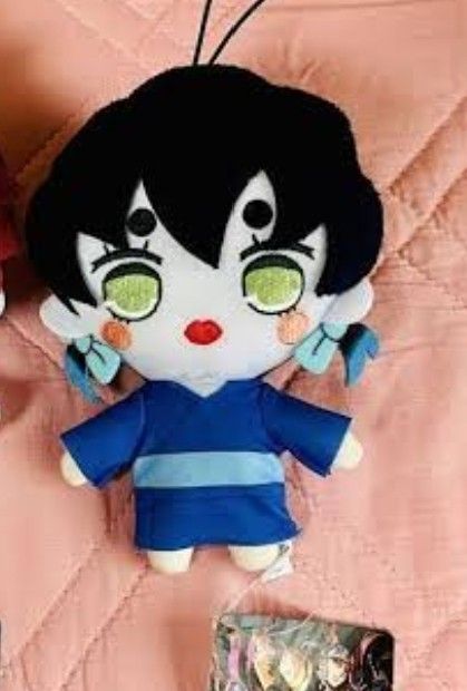 [RARE] DEMON SLAYER MAKEUP PLUSH TANJIRO, INOSUKE, ZENITSU, Hobbies ...
