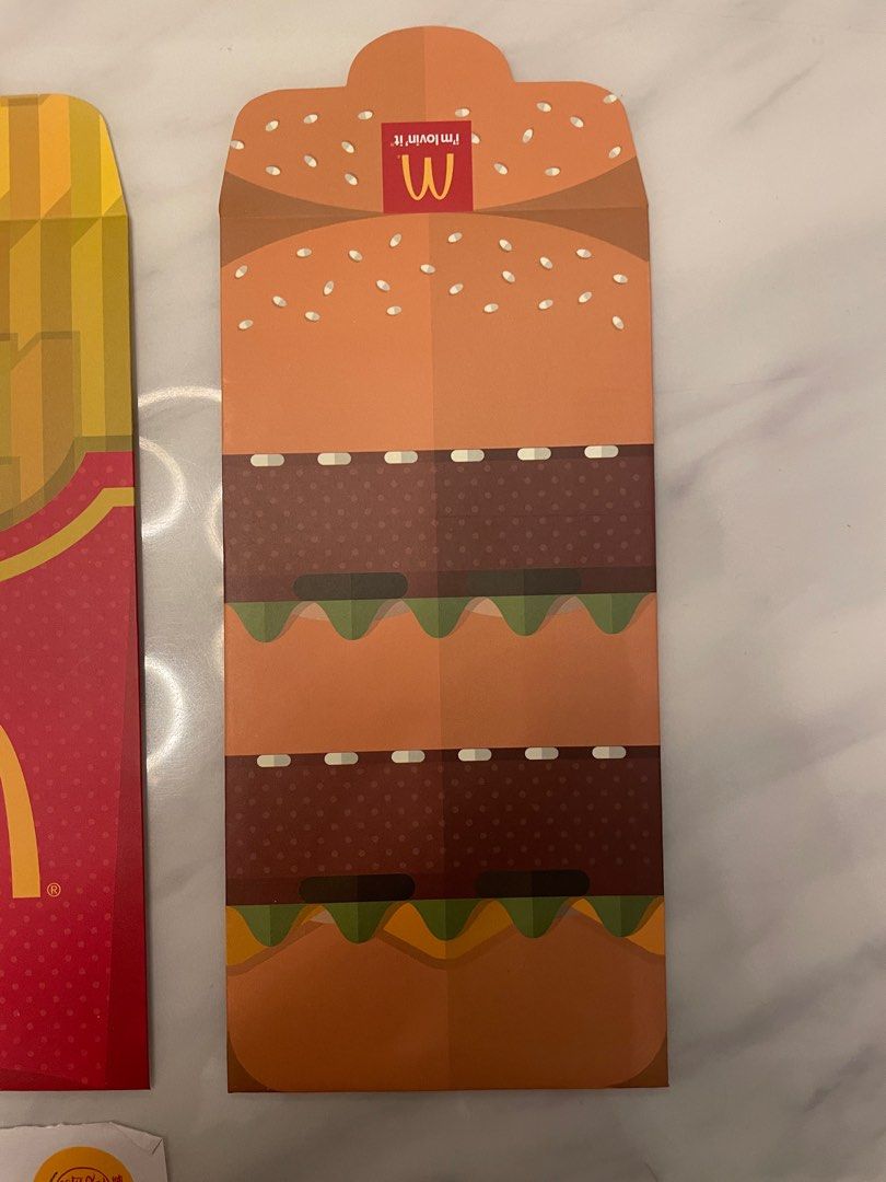 Rare McDonald's Red Packets Ang Pao, Hobbies & Toys, Stationery & Craft ...