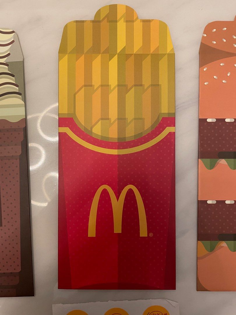 Rare McDonald's Red Packets Ang Pao, Hobbies & Toys, Stationery & Craft ...