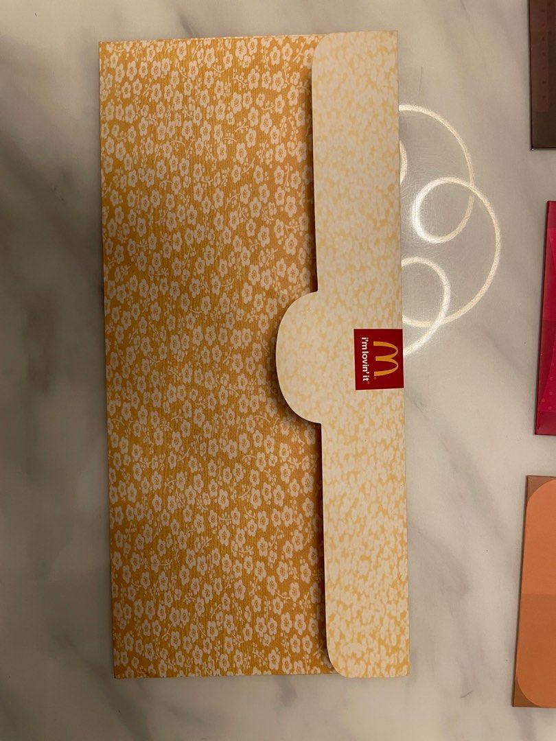 Rare McDonald's Red Packets Ang Pao, Hobbies & Toys, Stationery & Craft ...