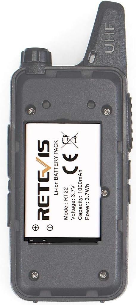 Retevis RT622 RT15 Li-Ion Battery 3.7V 1000mAh Walkie Talkies Battery ...