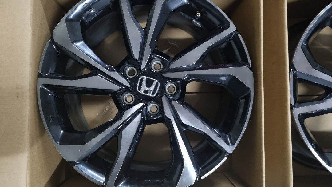 Rims: Original Honda Civic FC ztC-P Rims, Auto Accessories on Carousell