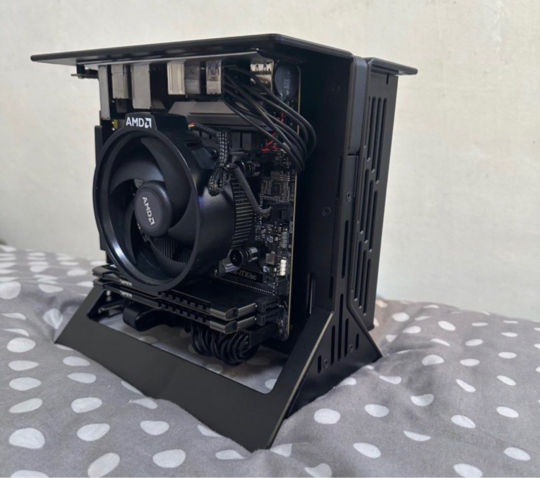 Ryzen 5500 Gtx 1650s Super Xtia X-Proto Mini Itx Compact Gaming Desktop, Computers & Tech ...