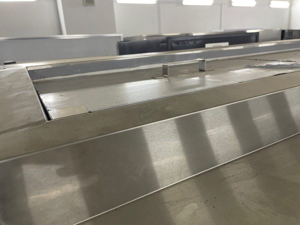 Salad top 2 door counter chiller / topping counter chiller / display ...