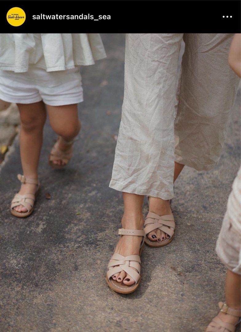 Saltwater Original Sandals in Latte, Women's Fashion, Footwear, Sandals ...