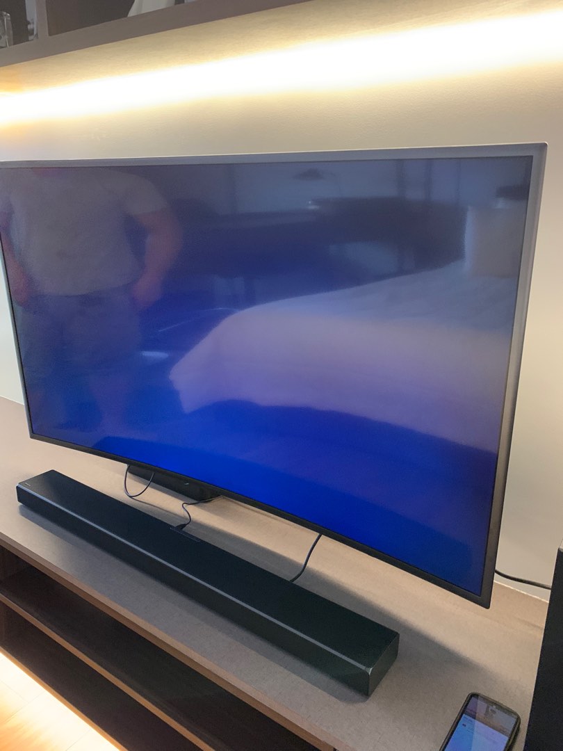 Samsung curve 55 inches, TV & Home Appliances, TV & Entertainment, TV ...