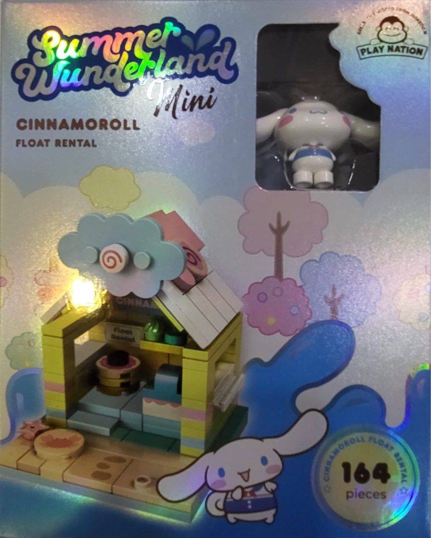 Sanrio Block, Hobbies & Toys, Toys & Games on Carousell