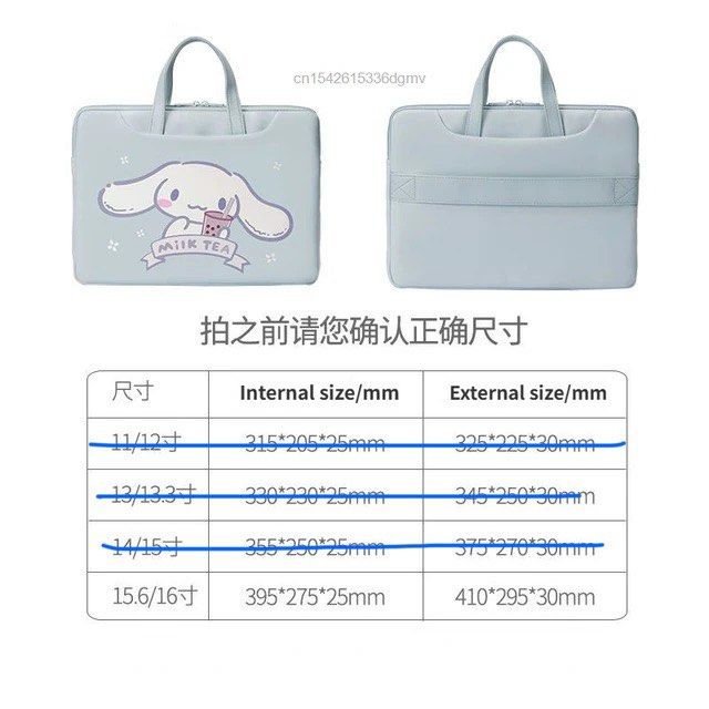 Sanrio Cinnamoroll Laptop Bag, Computers & Tech, Laptops & Notebooks on ...