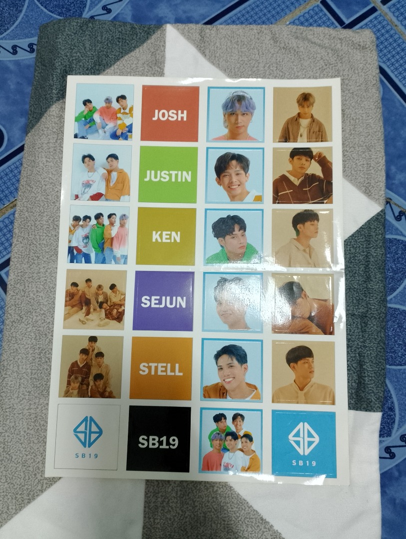 SB19 STICKER, Hobbies & Toys, Memorabilia & Collectibles, Fan ...