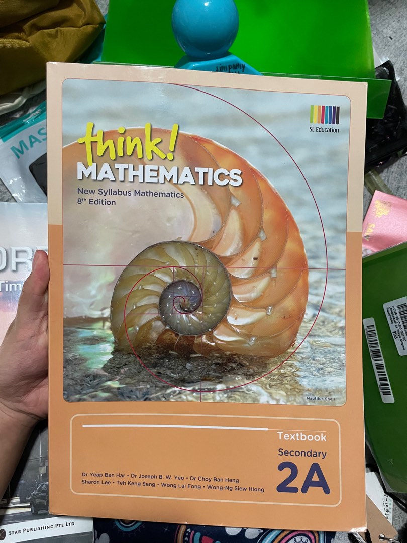 Sec 2 Math Textbook, Hobbies & Toys, Books & Magazines, Textbooks on ...