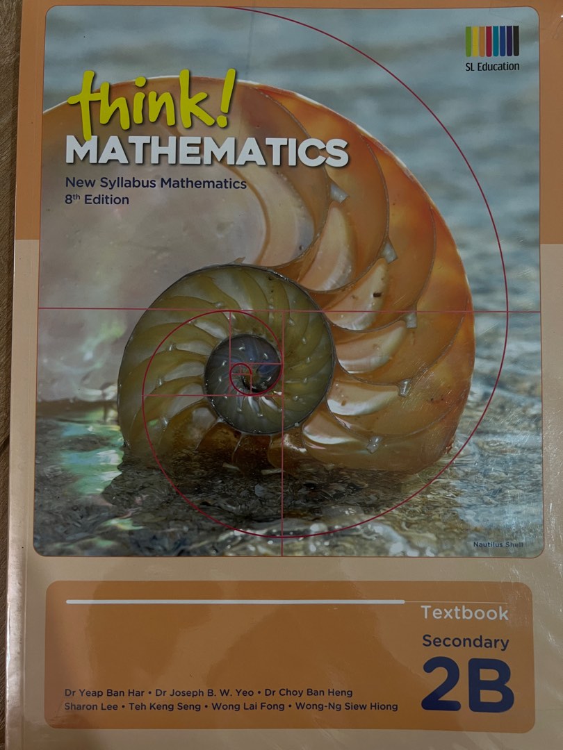 Sec 2 Math Textbook, Hobbies & Toys, Books & Magazines, Textbooks on ...