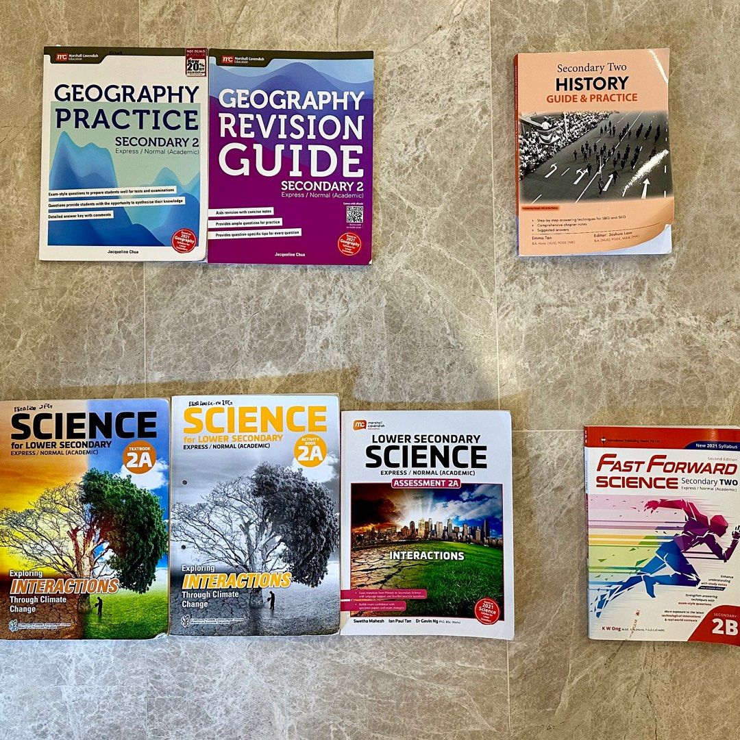 Sec 2 Textbooks & Guides, Hobbies & Toys, Books & Magazines, Textbooks ...