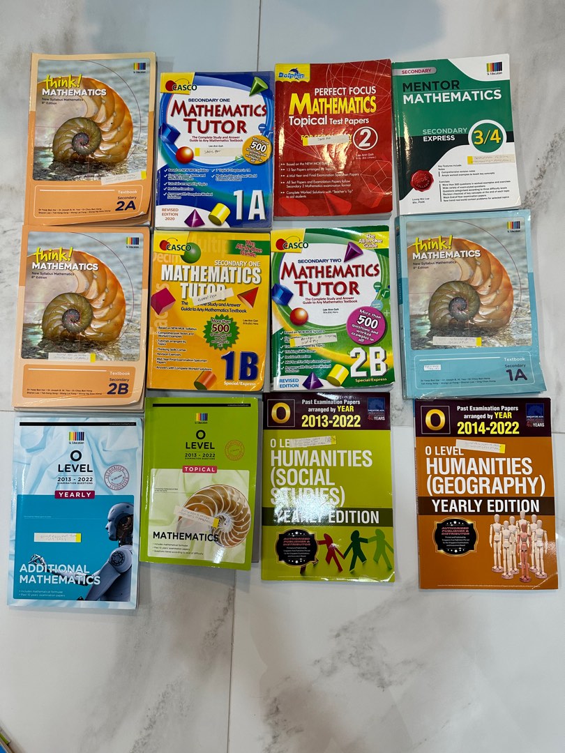 Secondary books various subjects, Hobbies & Toys, Books & Magazines ...