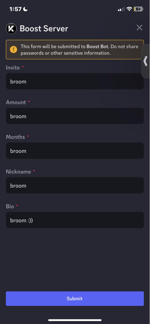 Serverboosting tool discord nitro, Video Gaming, Gaming Accessories, In ...