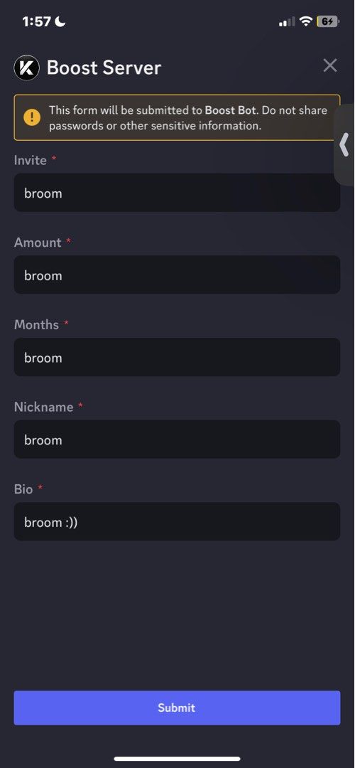 Serverboosting tool discord nitro, Video Gaming, Gaming Accessories, In ...