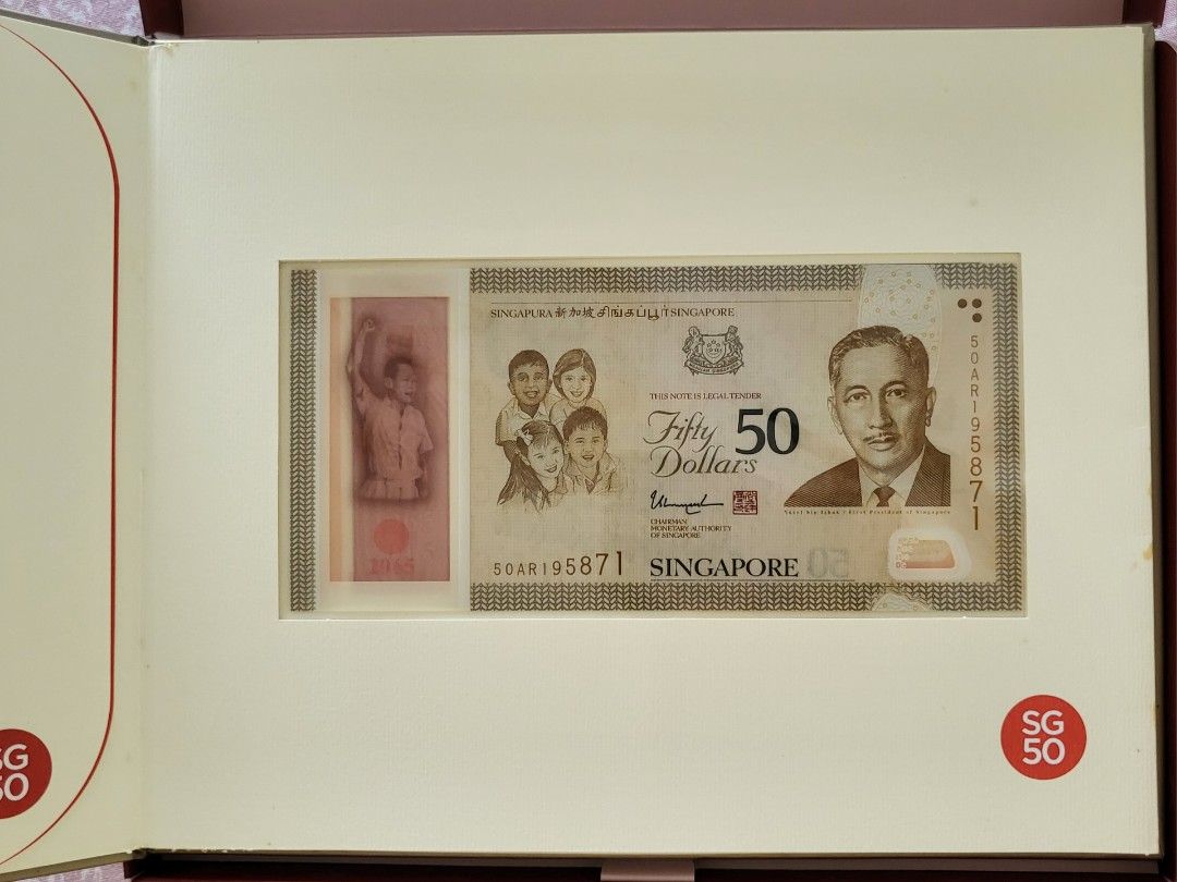 SG50 Commemorative Notes, Hobbies & Toys, Memorabilia & Collectibles ...