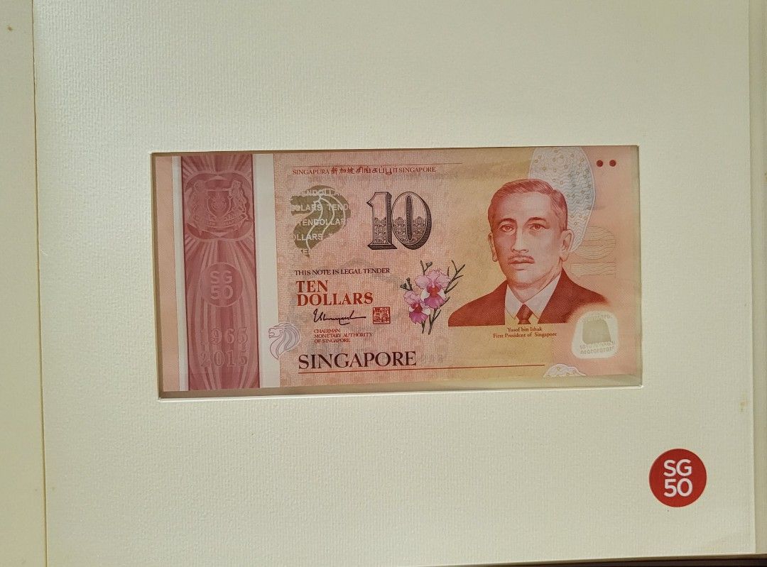 SG50 Commemorative Notes, Hobbies & Toys, Memorabilia & Collectibles ...