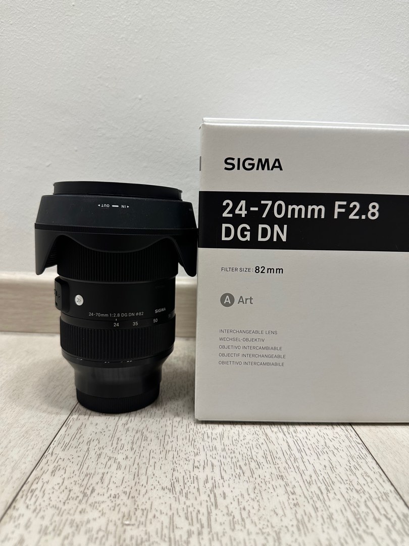 Sigma 24-70mm F2.8 Art Lens (Sony), Photography, Lens & Kits on Carousell