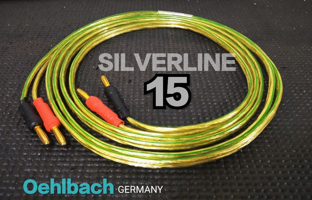 Silver Speaker Cable - High Power/Details, Audio, Soundbars, Speakers ...