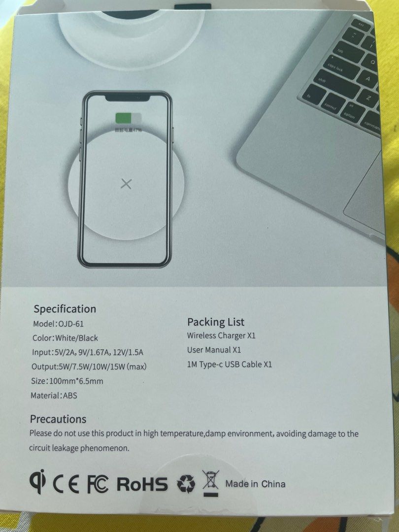 Simple Wireless Charger, Mobile Phones & Gadgets, Mobile & Gadget ...
