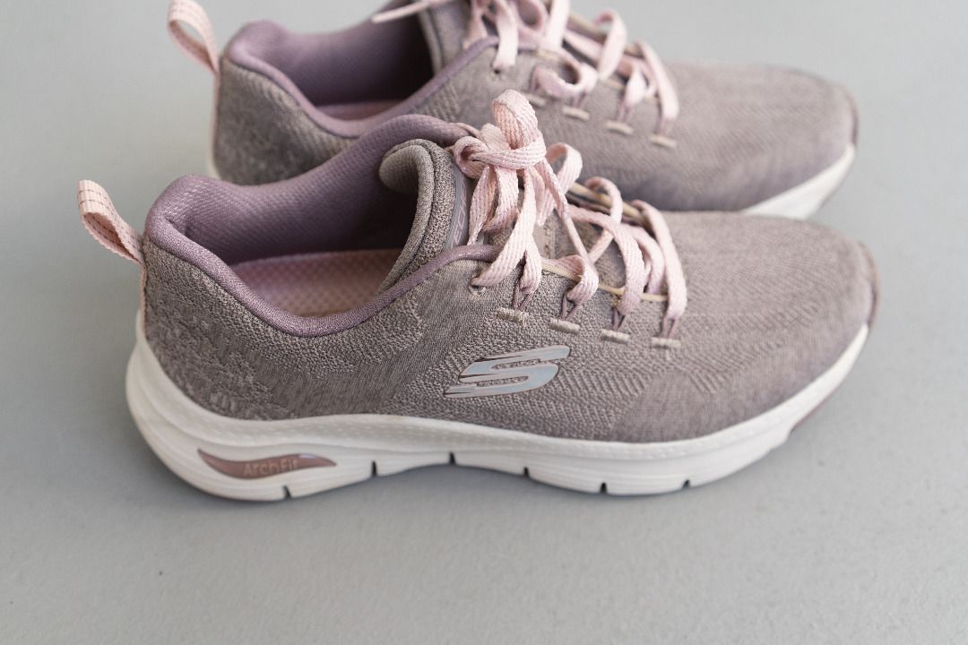 Sketchers Shoes Glide Step Walking Shoes, Women's Fashion, Footwear ...