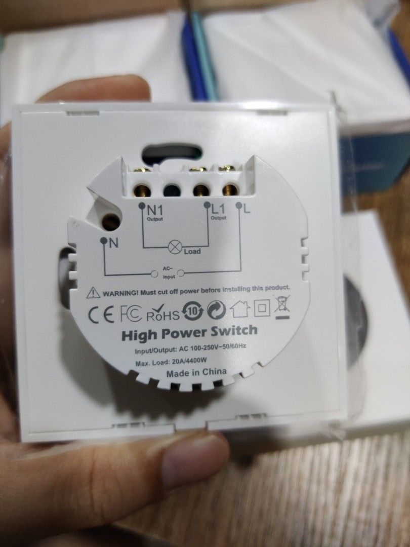 Smatrul Tuya Smart Switches 1,2,3 Gang and 20A Water Heater Switch, TV ...
