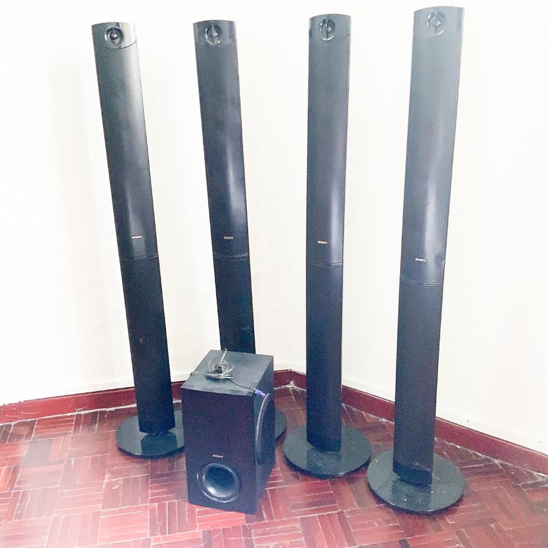 Sony DVD Home Theatre Surround SS-TS114, Audio, Soundbars, Speakers & Amplifiers on Carousell