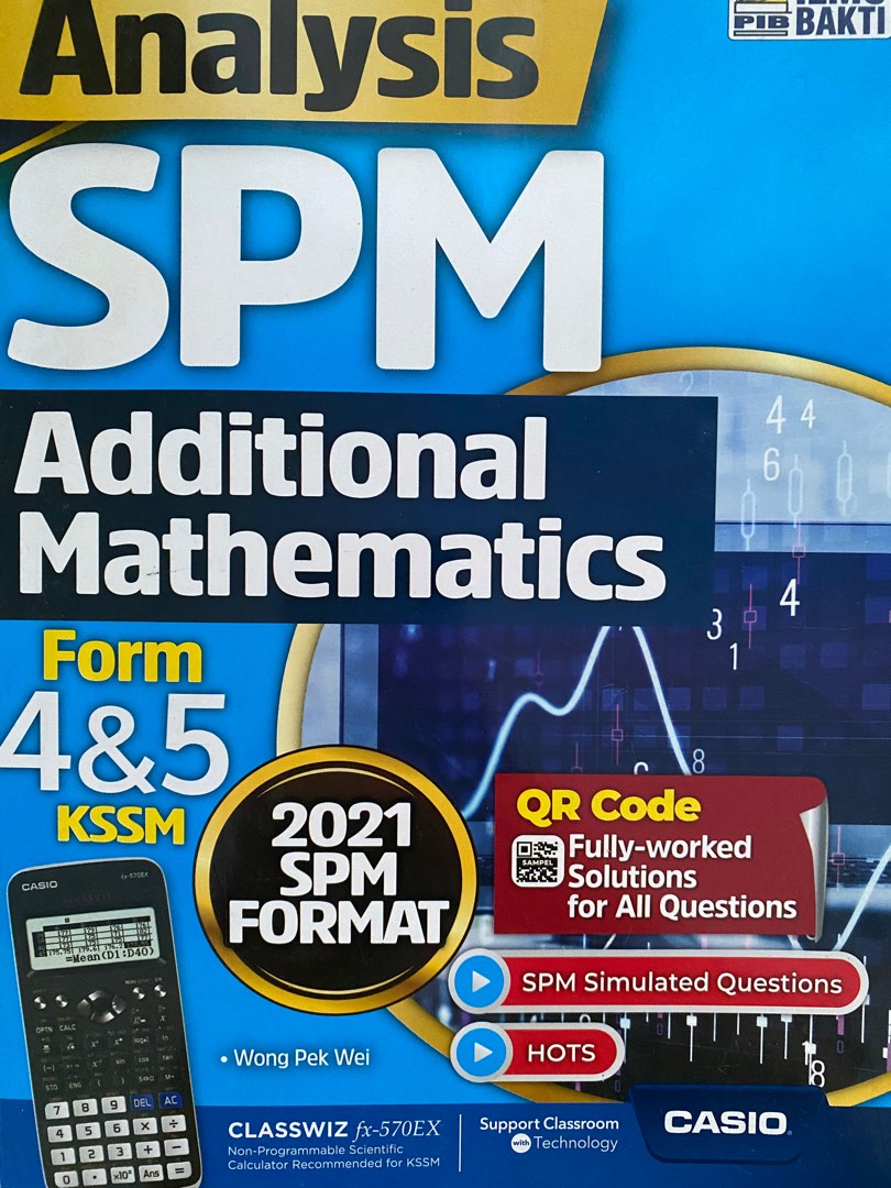 Spm addmaths, Hobbies & Toys, Books & Magazines, Textbooks on Carousell