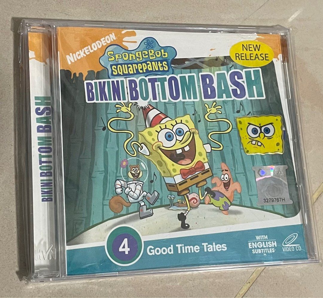 SpongeBob SquarePants VCD Nickelodeon, Hobbies & Toys, Music & Media ...