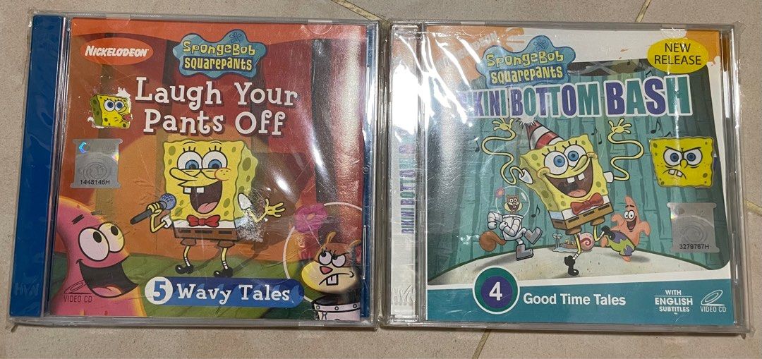 SpongeBob SquarePants VCD Nickelodeon, Hobbies & Toys, Music & Media ...