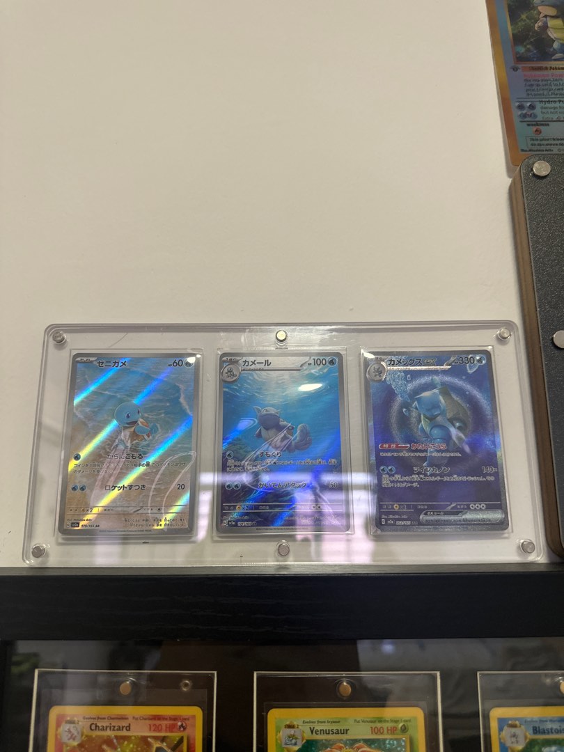 Squirtle full evolution set jap 151, Hobbies & Toys, Memorabilia ...