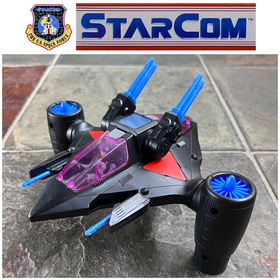 Starcom Vintage Shadow Force Shadow Vampire V.T.O.L. with Capt Mace ...
