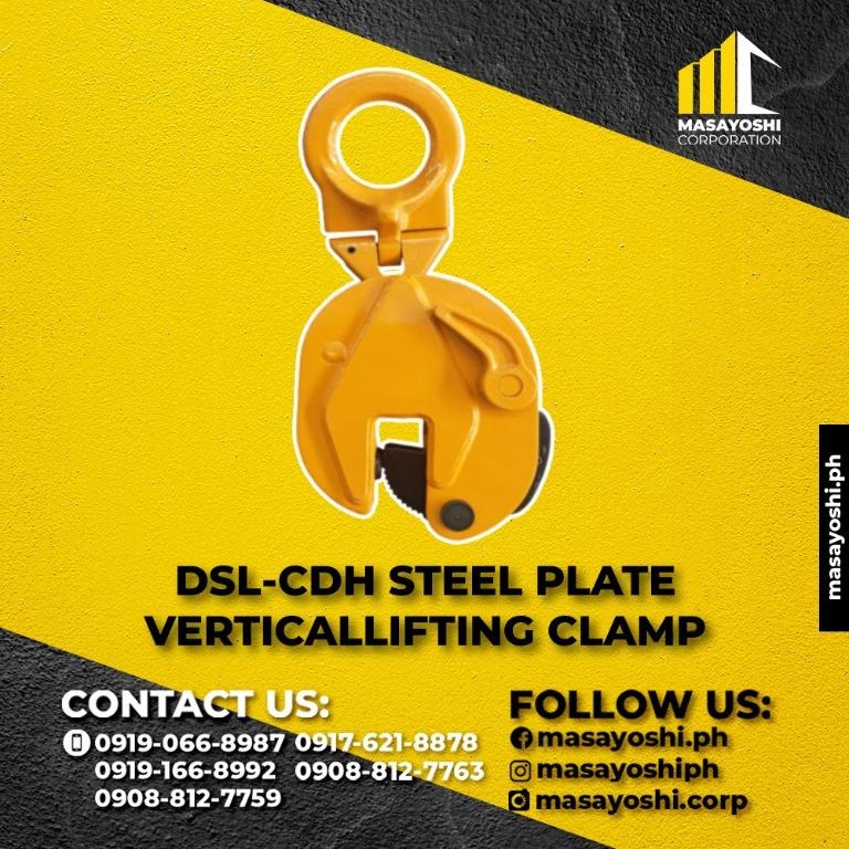 Steel Plate Vertical Lifting Clamp | DSL-CDH | Vertical Plate Lifting ...