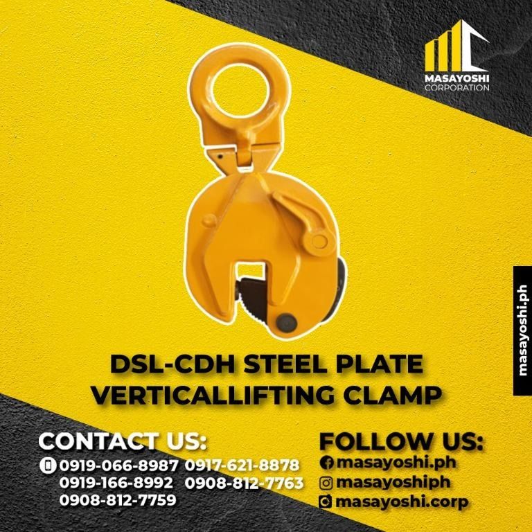 Steel Plate Vertical Lifting Clamp | DSL-CDH | Vertical Plate Lifting ...