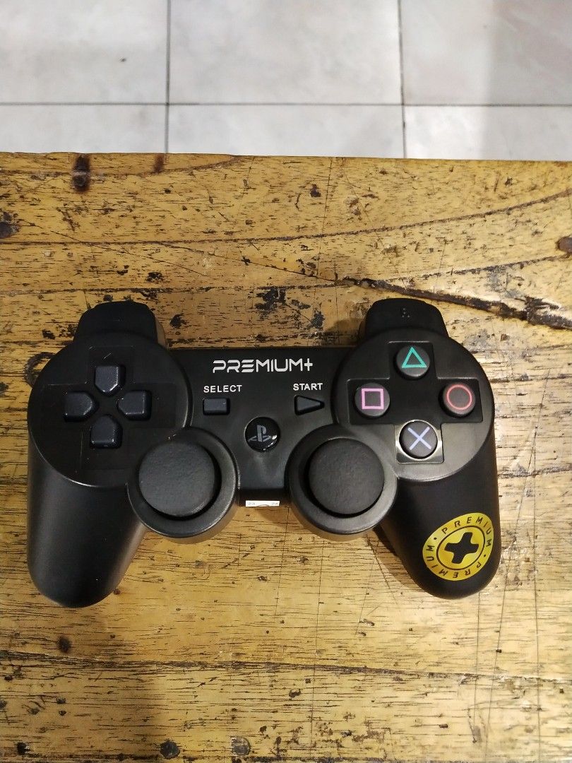 STIK PS3 PREMIUM DOUBLE GETAR + DOUBLE ANALOG BESI(BARU), Video Game ...