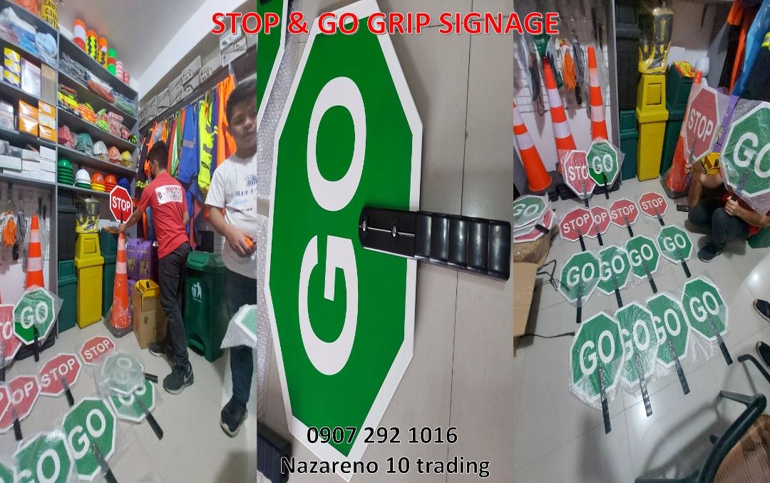 Stop & go grip Signage 37, Commercial & Industrial, Construction ...