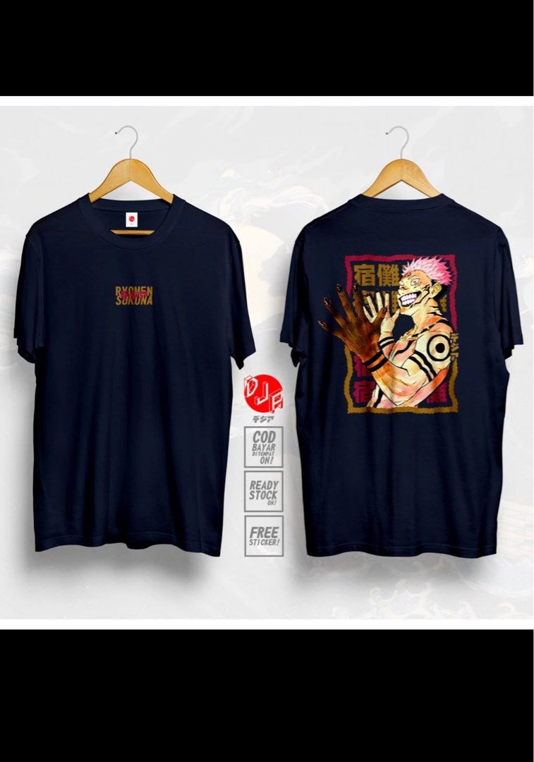 Sukuna RYOMEN JUJUTSU KAISEN ITADORI YUUJI T-Shirt Japanese ANIME MANGA ...