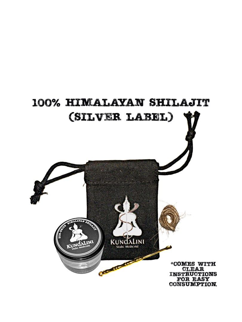 Sun-dried Himalayan SHILAJIT (Silver Label), Health & Nutrition, Health ...