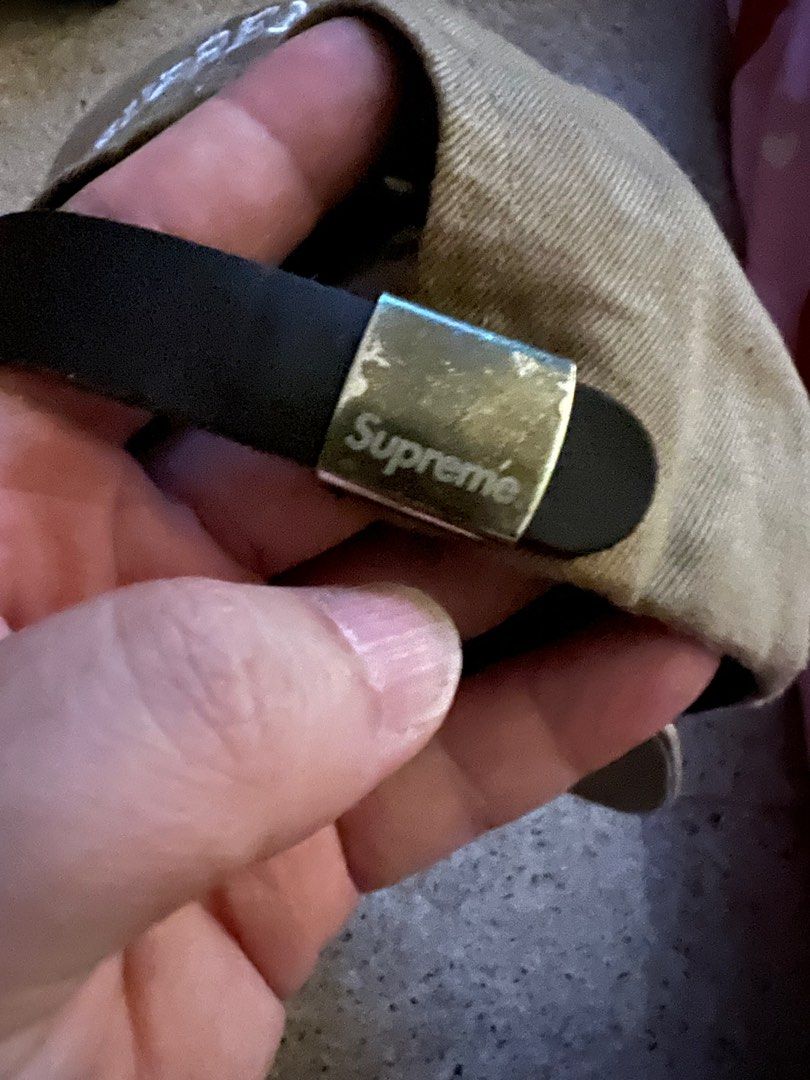 SUPREME S LOGO BEIGE CAP, Men's Fashion, Watches & Accessories, Caps ...