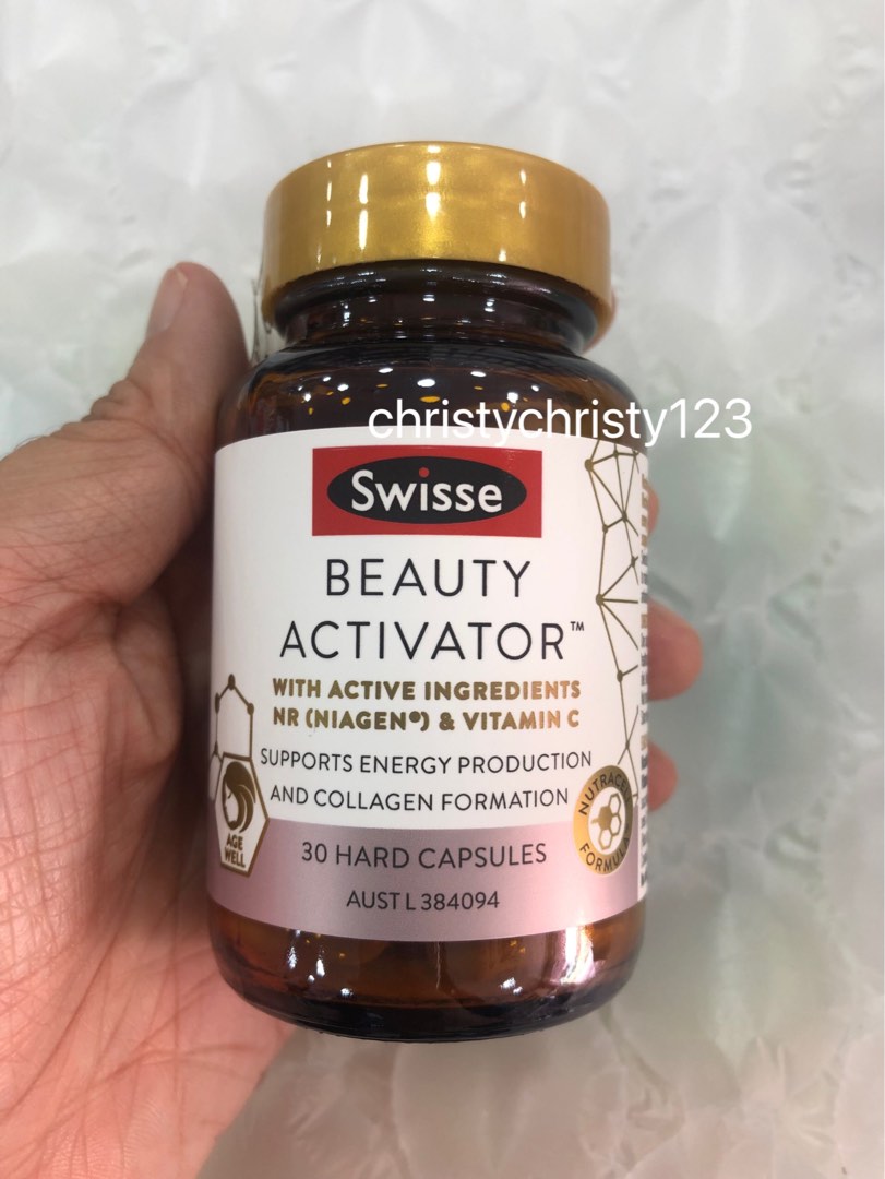 (現貨 30粒) ~Swisse Beauty Activator NAD+細胞煥活瓶童顏丸 ( Swisse Beauty Activator NR) ~到期日: 2024年 12月, 健康 ...
